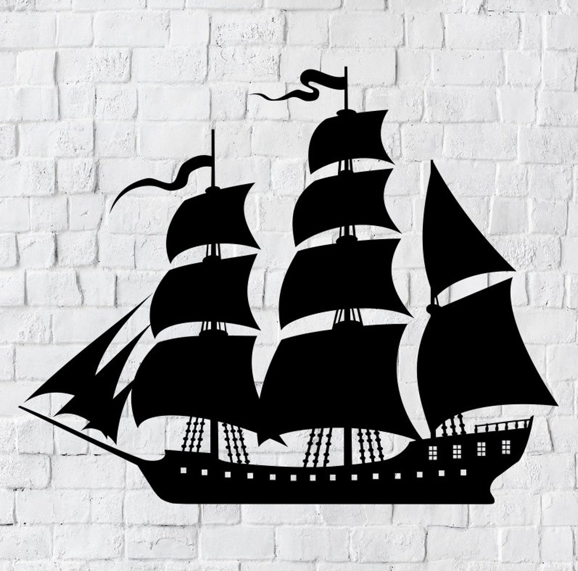 Pirate Ship Metal Name Sign / Pirate Metal Wall Decor / Metal Pirate ...