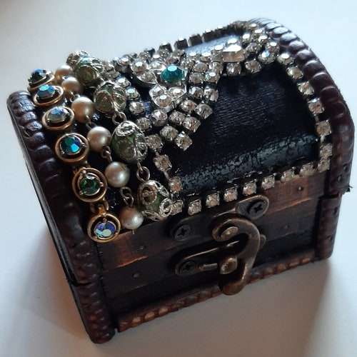 Diver's Shipwreck Treasure Chest Storage Box | Etsy