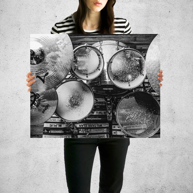 Drum Wall Art Drummer Gifts Music Wall Art Gifts for - Etsy