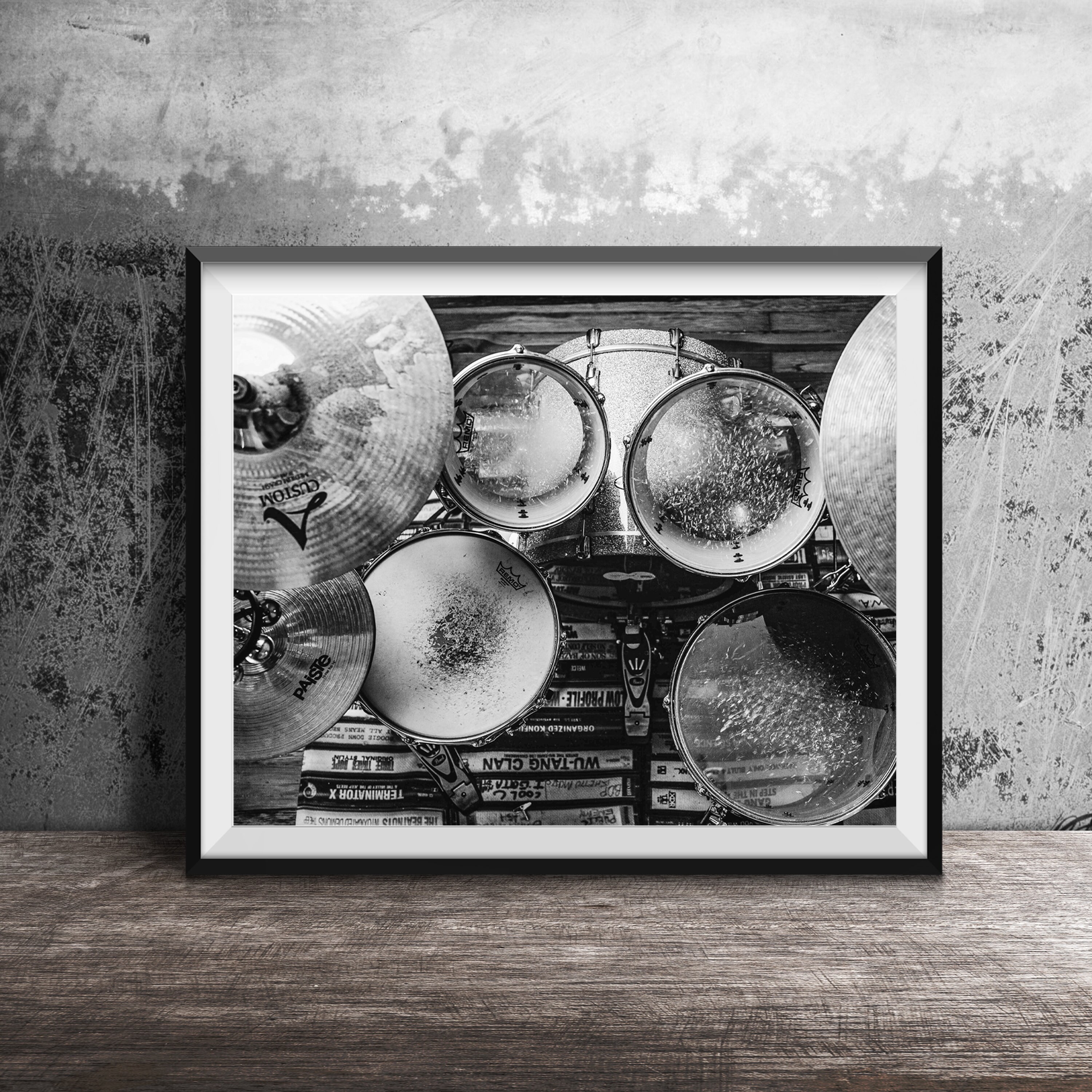 Drum Wall Art Drummer Gifts Music Wall Art Gifts for - Etsy