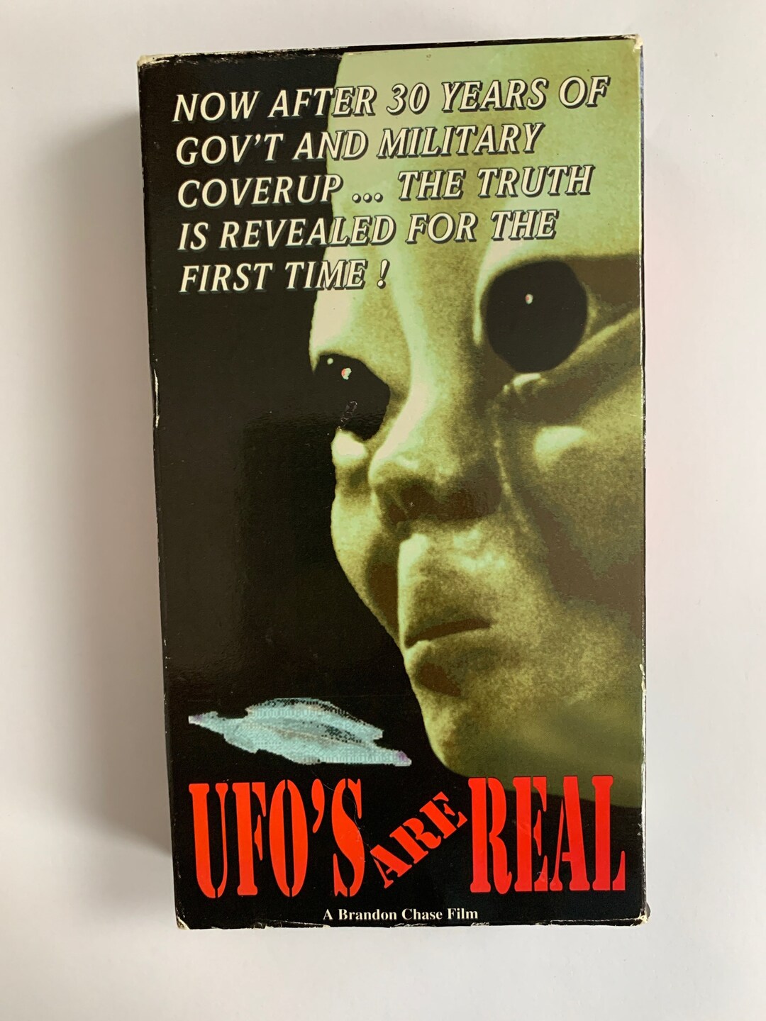 Vintage 1993 Ufos Are Real VHS Tape Vintage Movie Aliens Spacecraft ...
