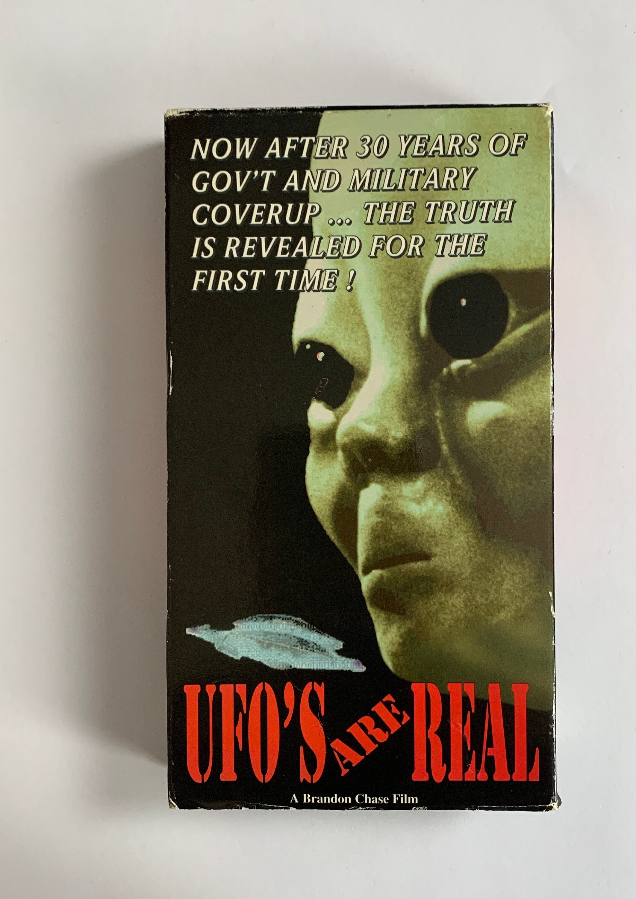 Vintage 1993 Ufos Are Real VHS Tape Vintage Movie Aliens - Etsy