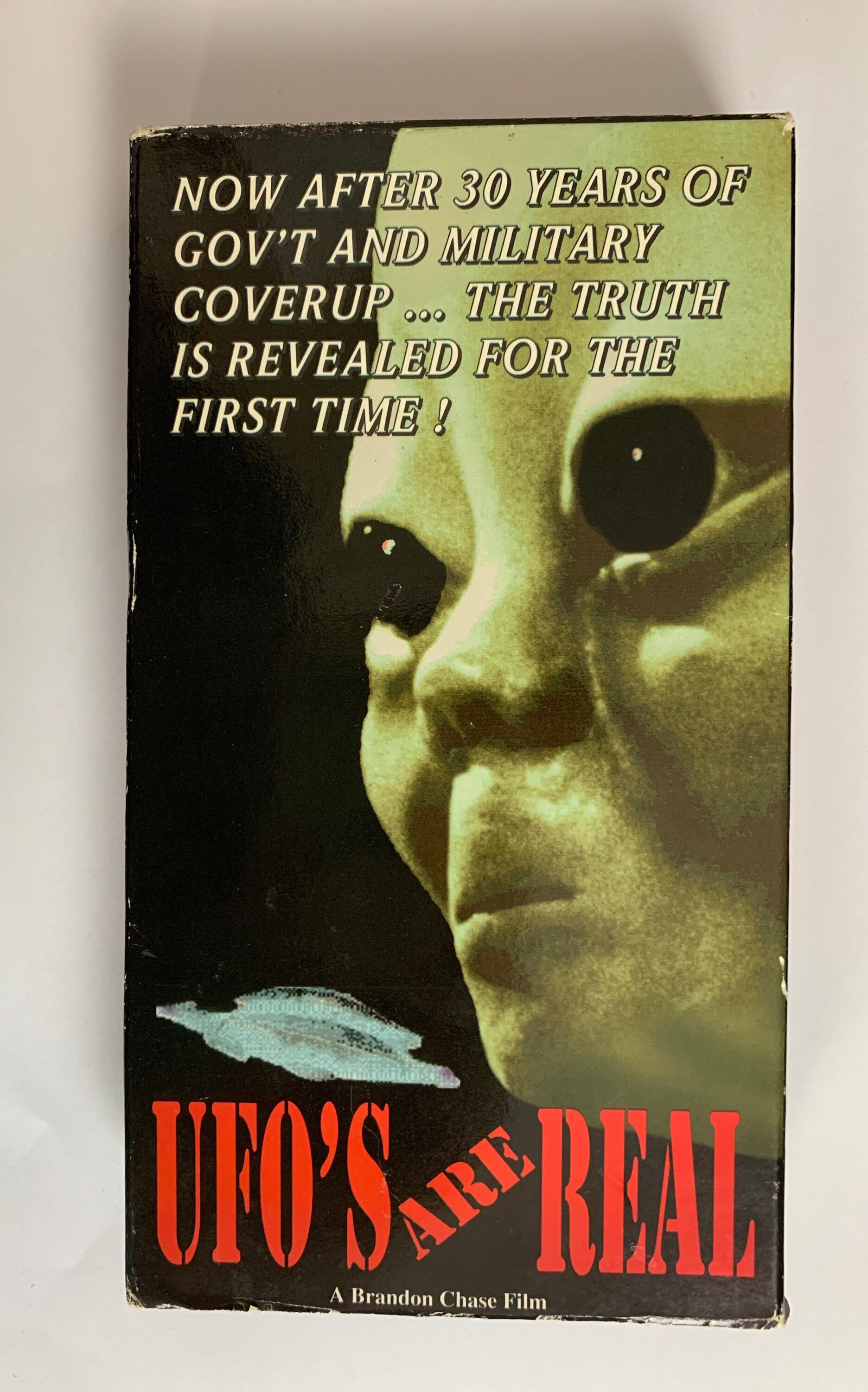 Vintage 1993 Ufos Are Real VHS Tape Vintage Movie Aliens - Etsy