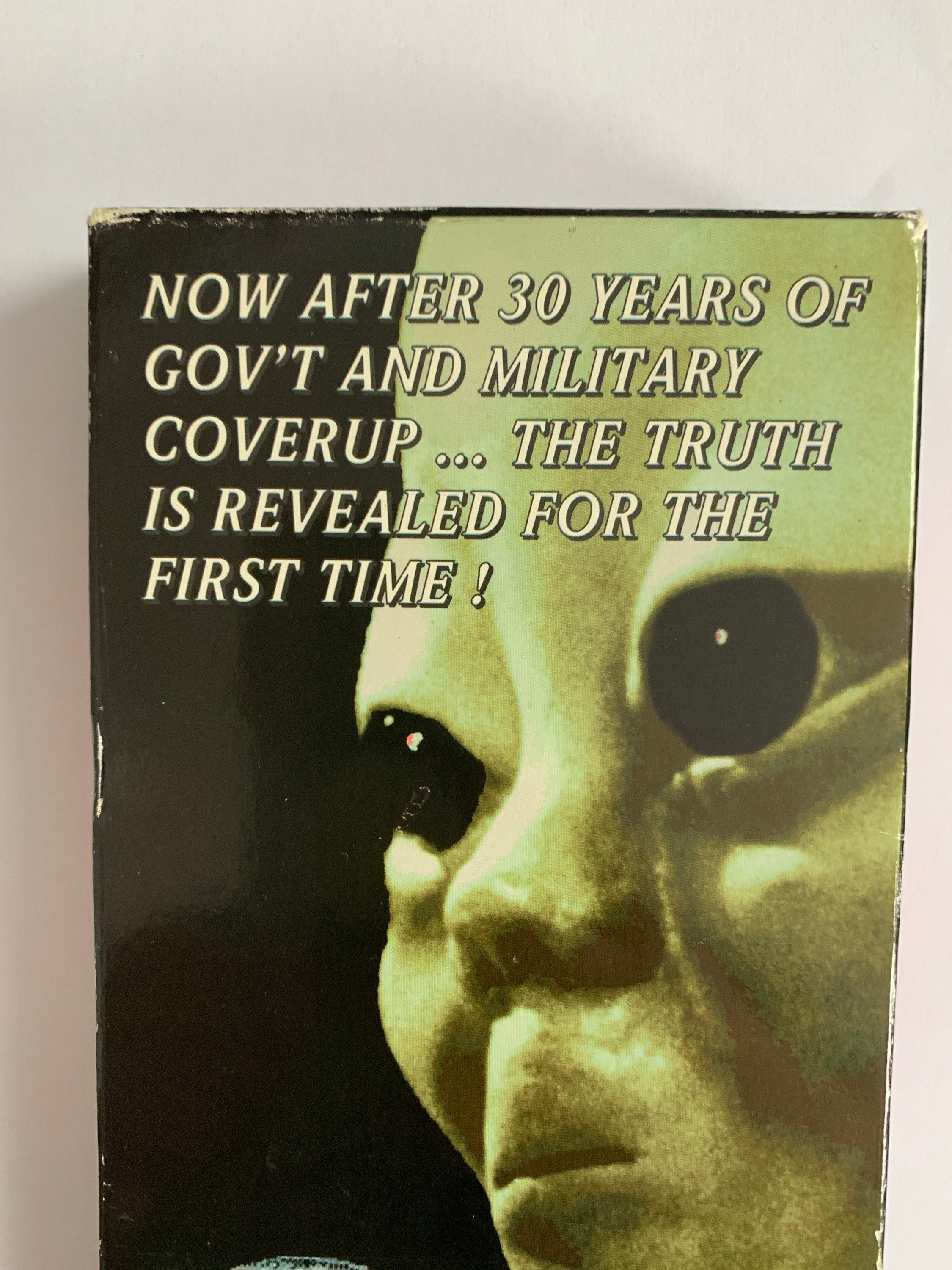 Vintage 1993 Ufos Are Real VHS Tape Vintage Movie Aliens - Etsy