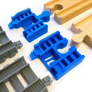 Trainlab Trackmaster (2014-current) to Wooden Railway Train Track ...