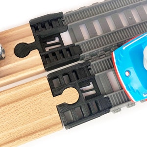 Trainlab Trackmaster (2014-current) to Wooden Railway Train Track ...