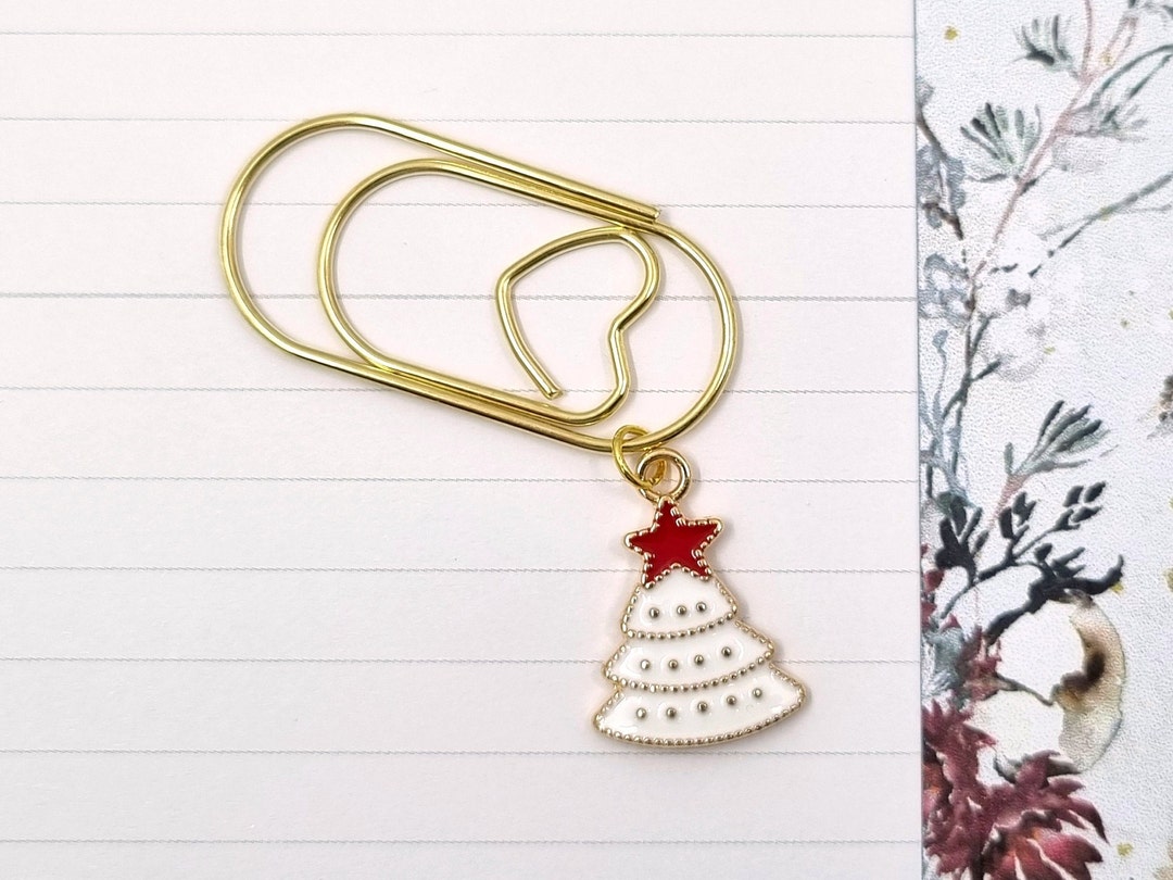 Paperclip Weihnachten Weihnachtsbaum Büroklammer Herz - Etsy.de