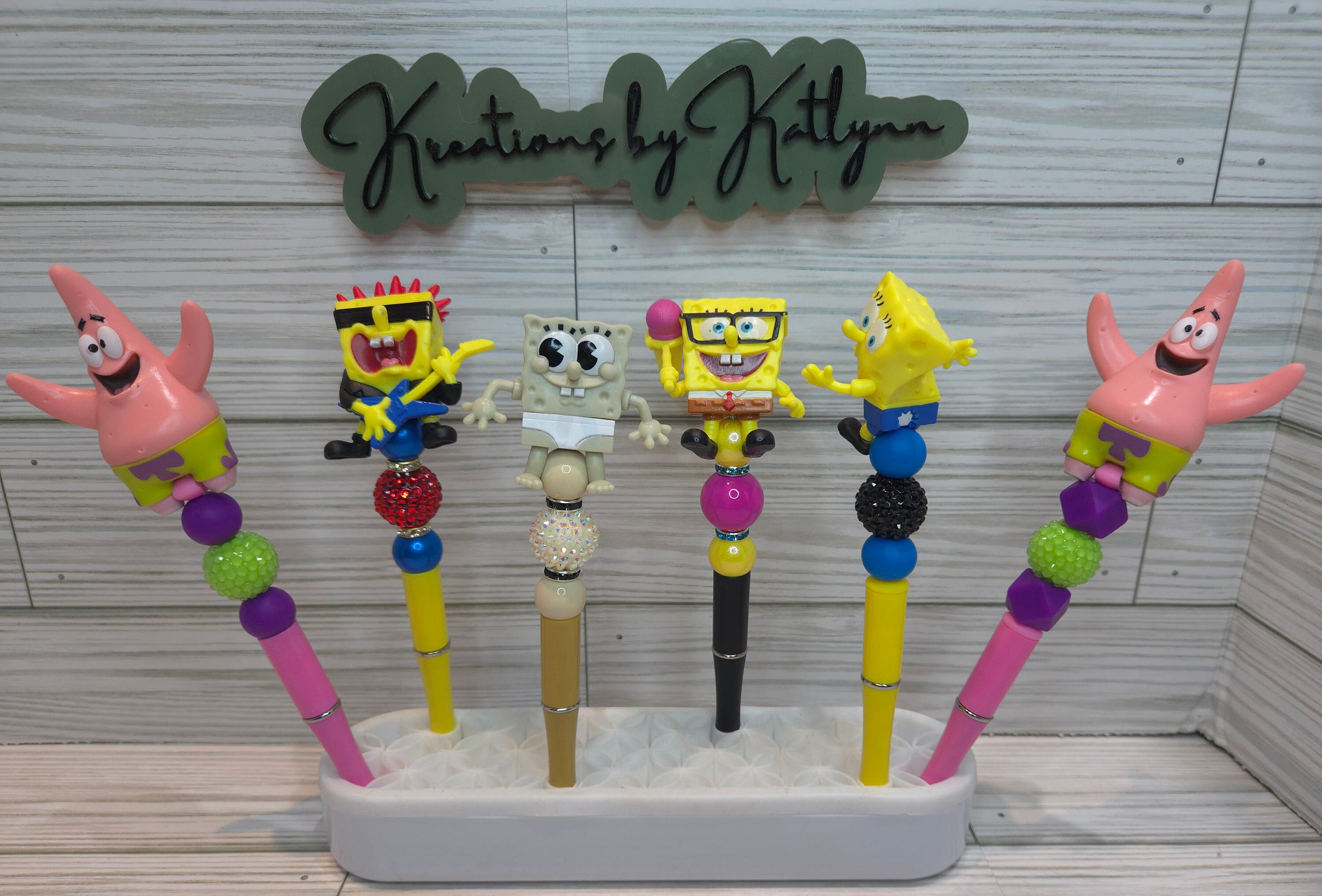 Toy Topper Pens different Characters in Photos - Etsy