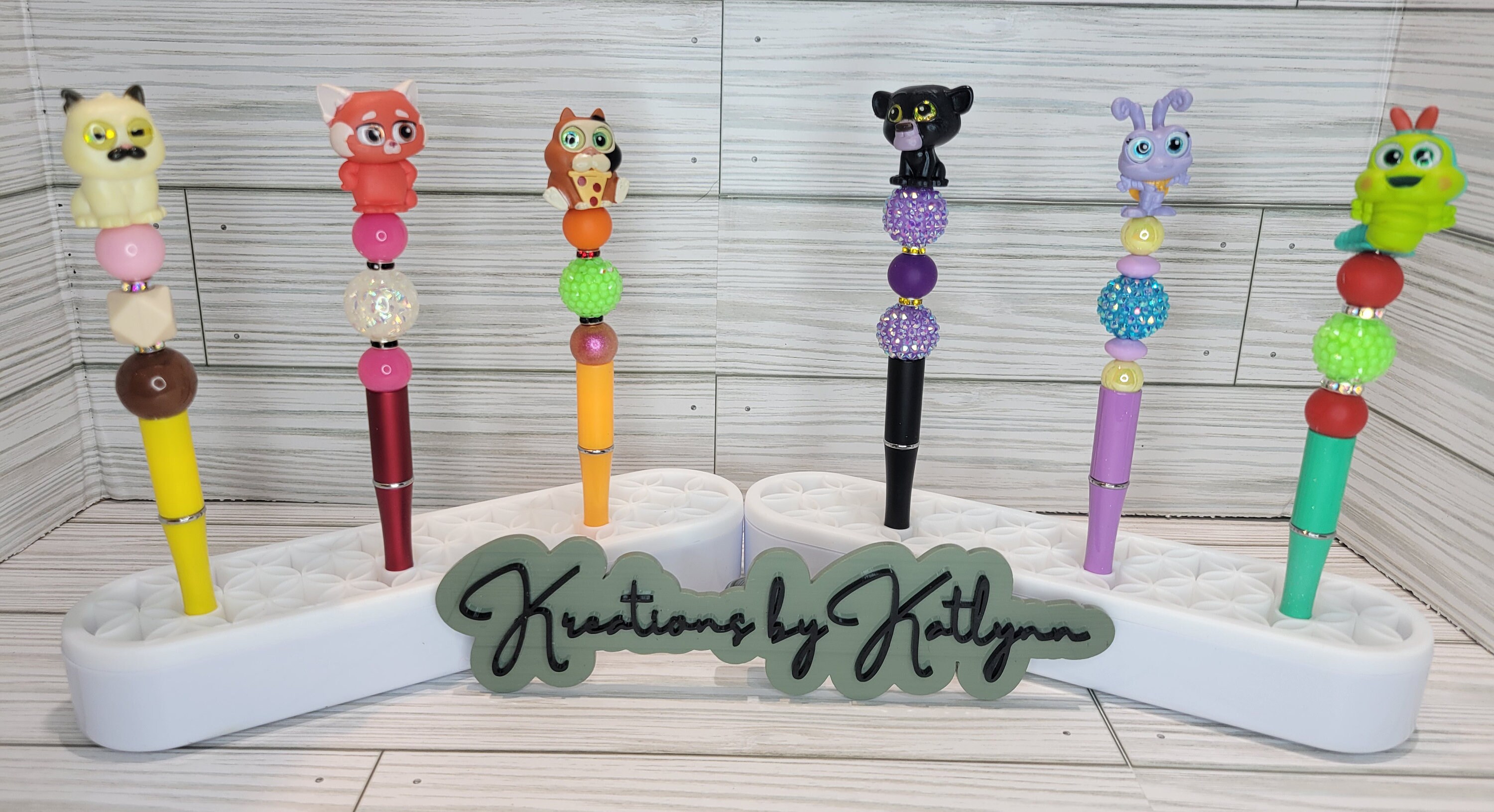 Toy Topper Pens different Characters in Photos - Etsy