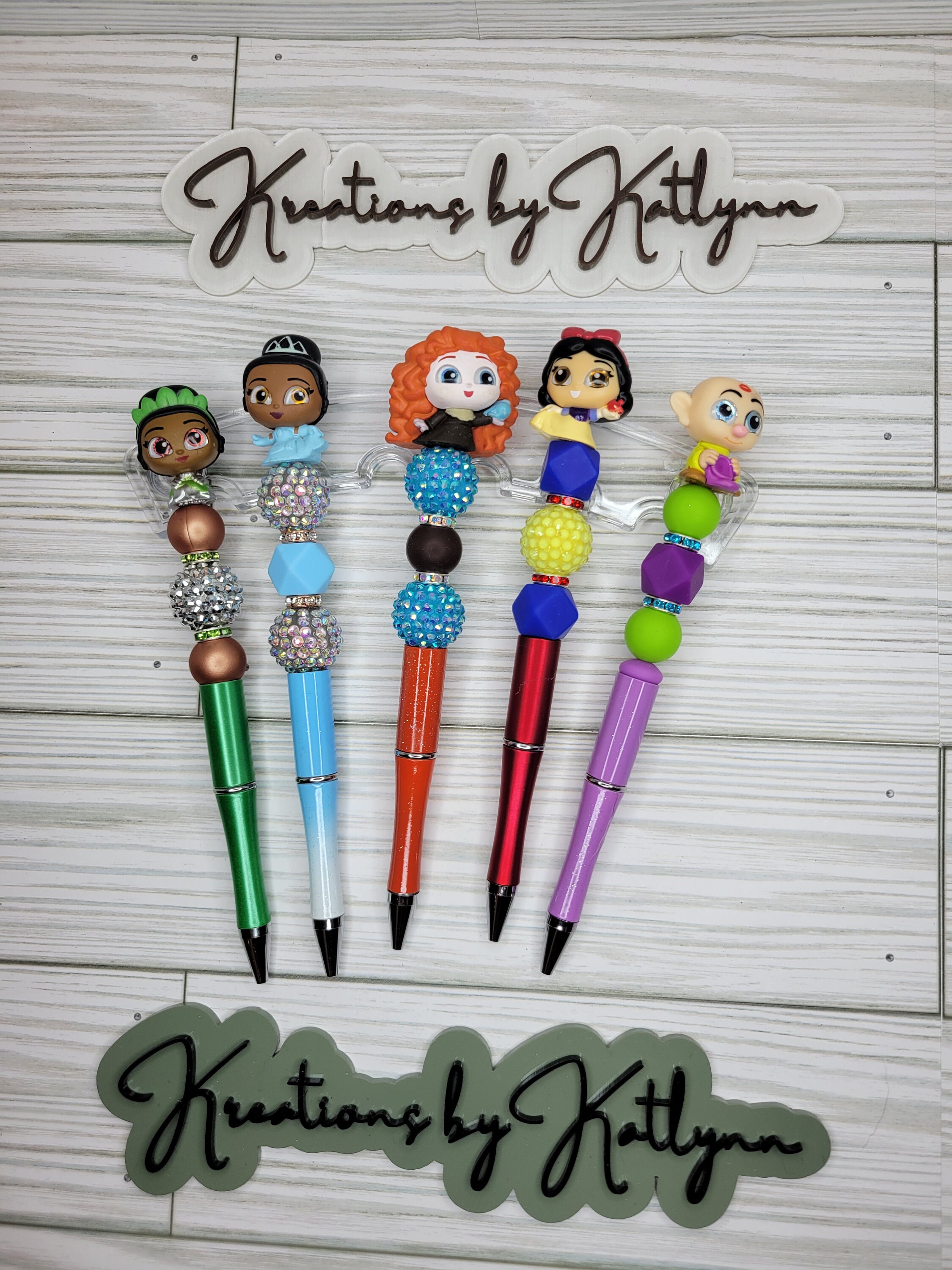 Toy Topper Pens different Characters in Photos - Etsy