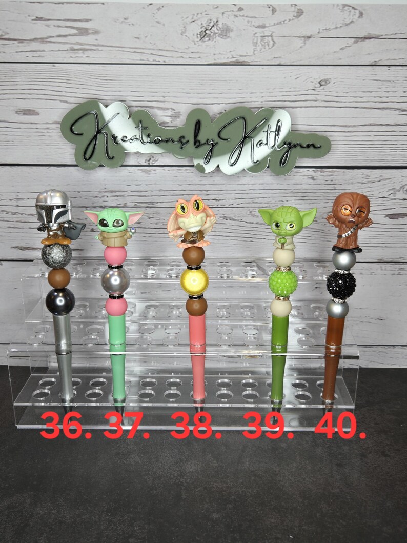 Toy Topper Pens (different Characters in Photos) - Etsy