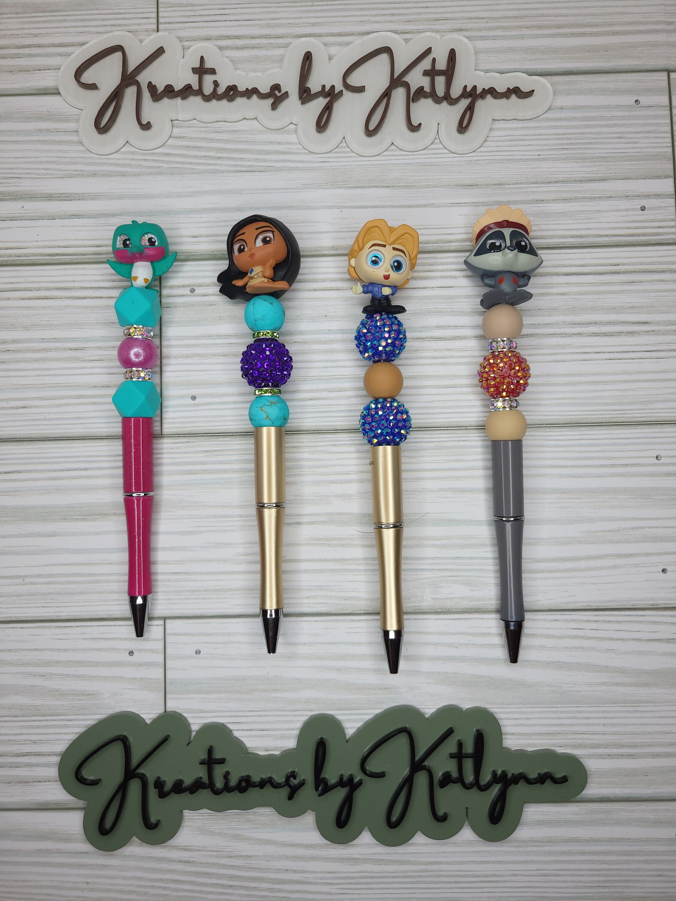 Toy Topper Pens different Characters in Photos - Etsy