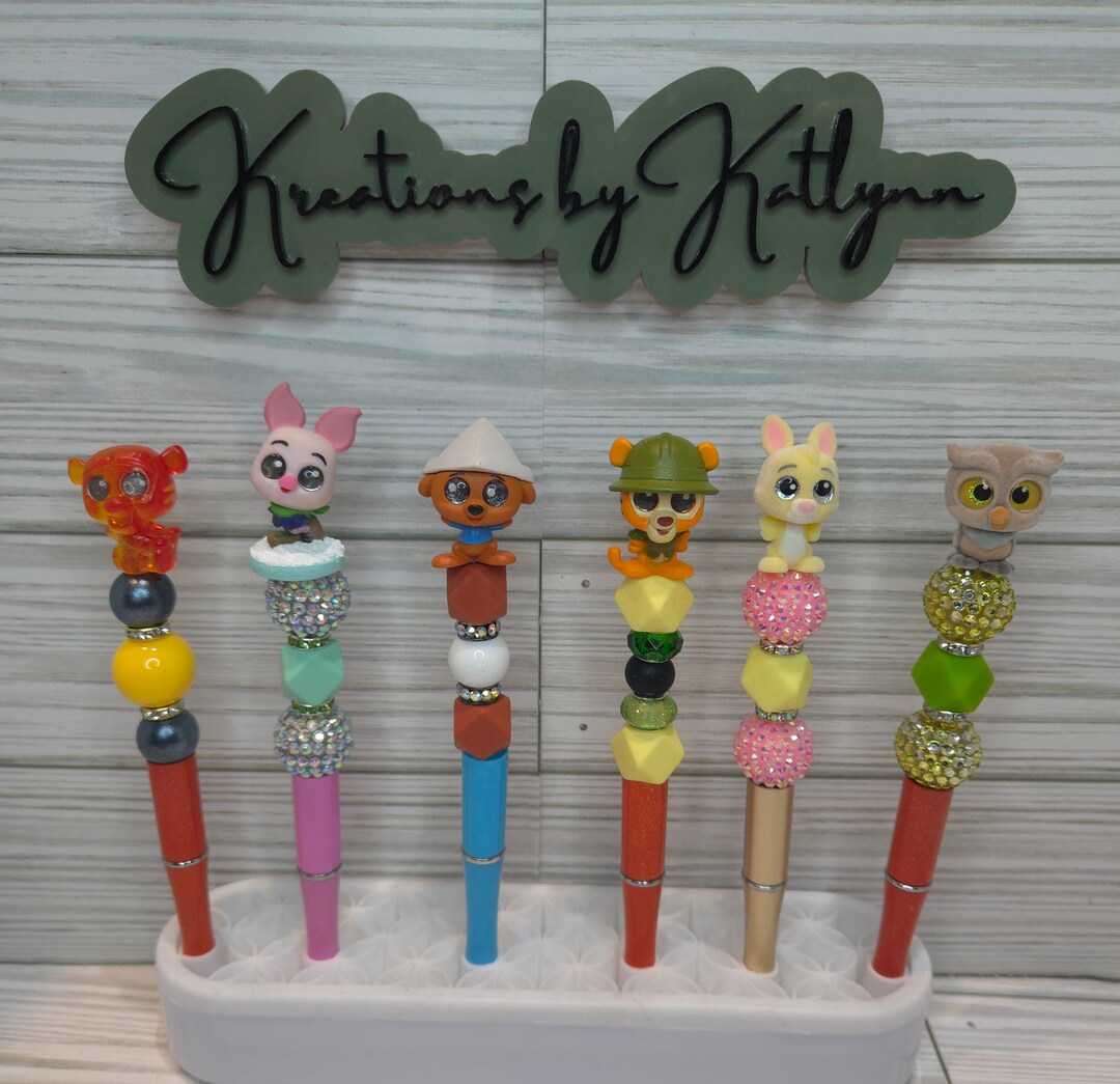 Toy Topper Pens different Characters in Photos - Etsy