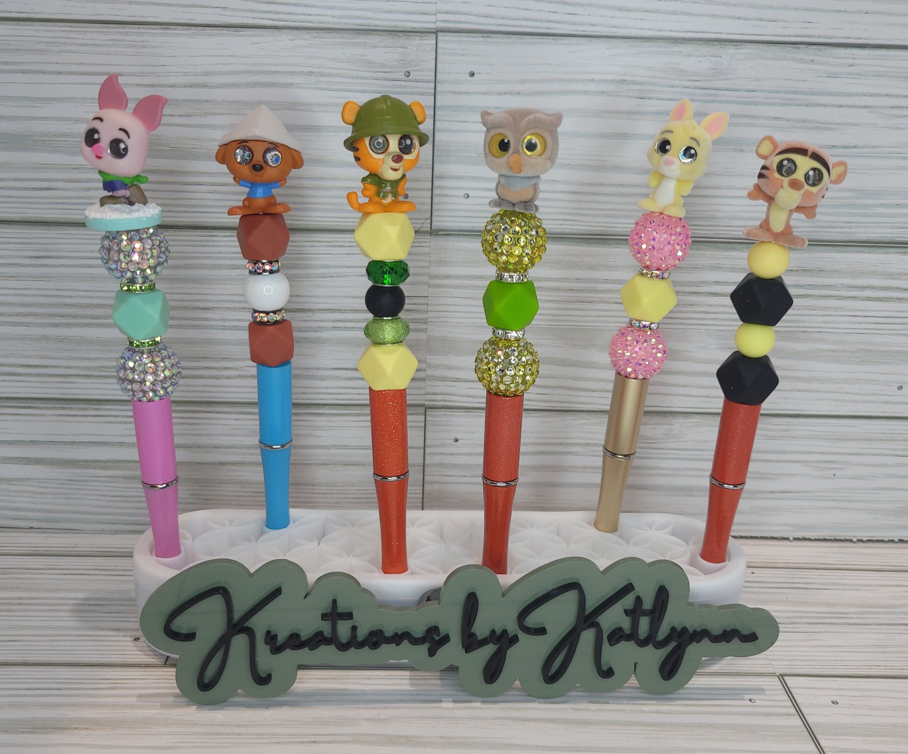 Toy Topper Pens different Characters in Photos - Etsy