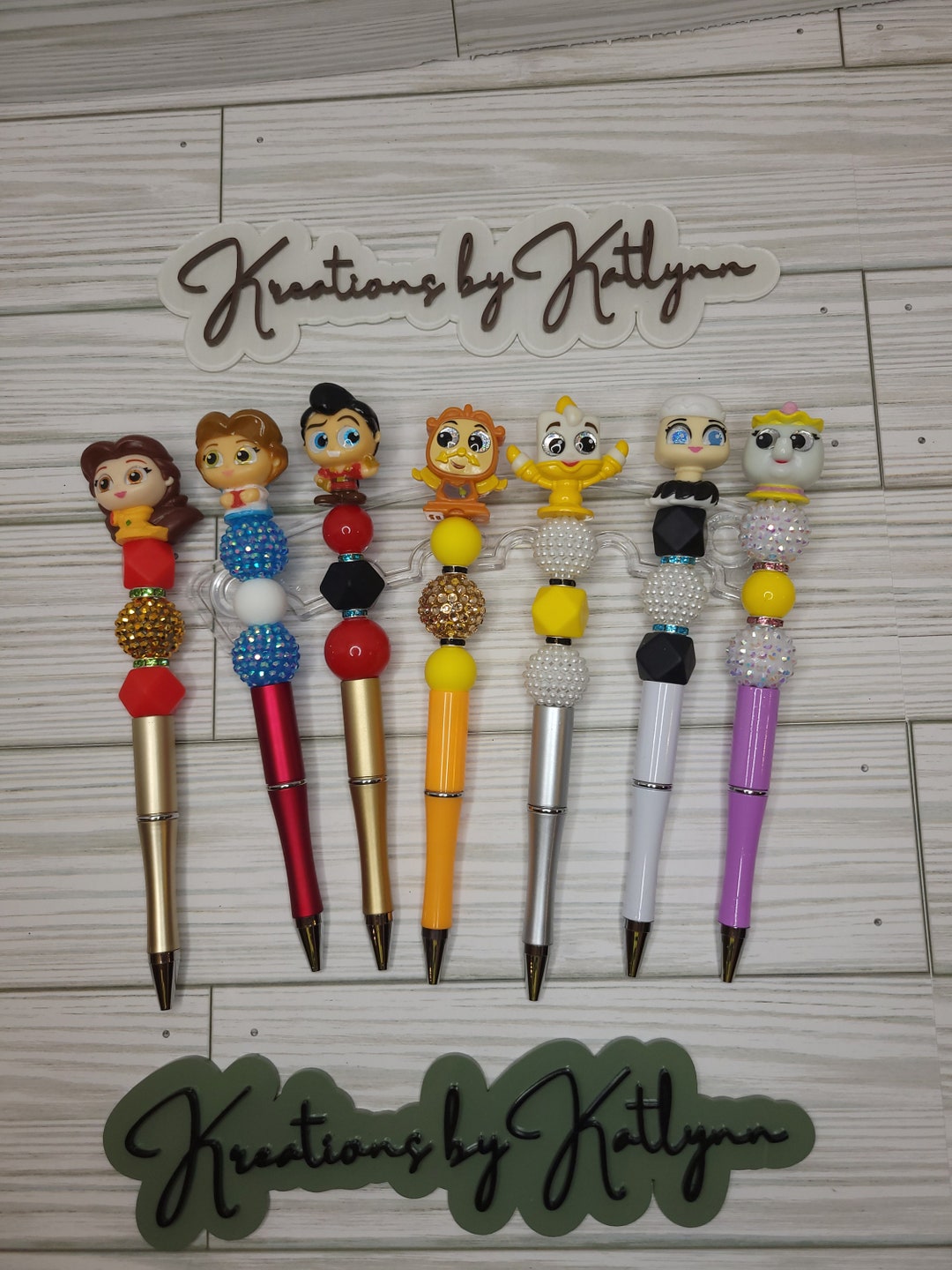 Toy Topper Pens different Characters in Photos - Etsy
