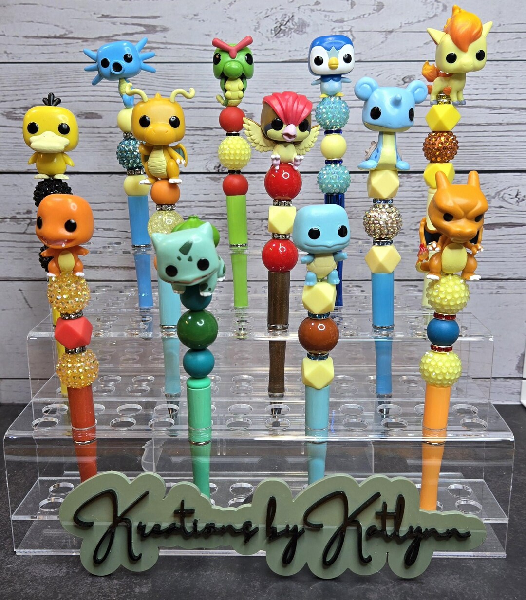 Toy Topper Pens (different Characters in Photos) - Etsy
