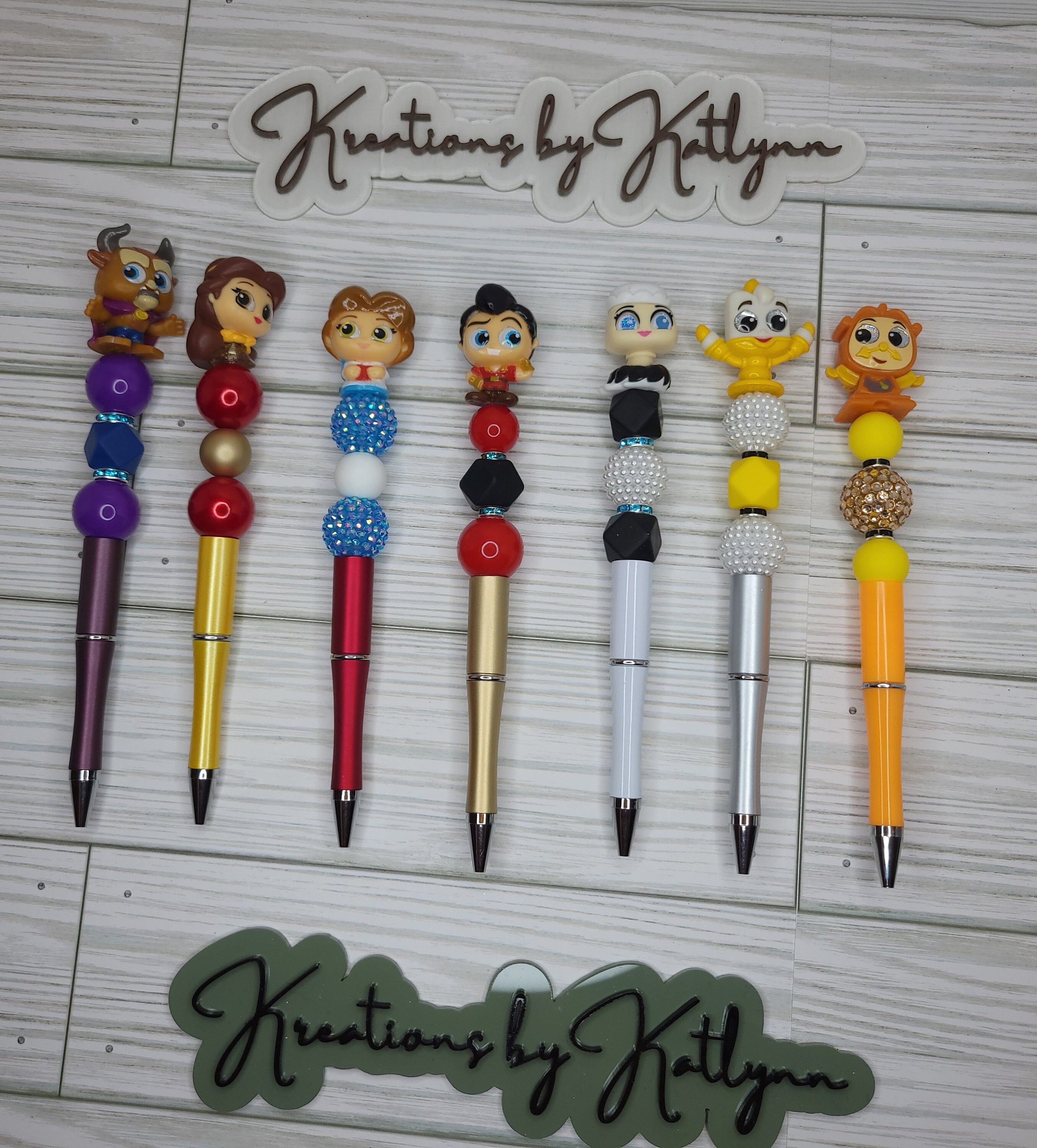 Toy Topper Pens different Characters in Photos - Etsy