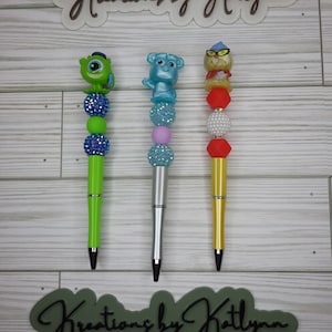 Toy Topper Pens different Characters in Photos - Etsy