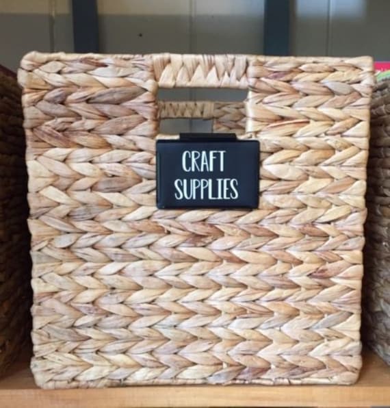 Bin Clip Label Pantry Labels Basket Label Custom Labels - Etsy