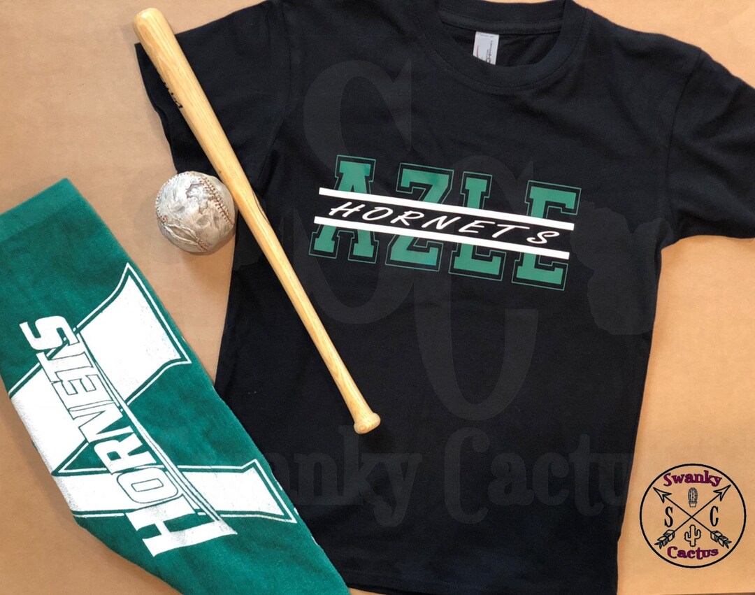 Azle Hornets Tee - Customizable to Your School and Mascot - Spirit Tee ...