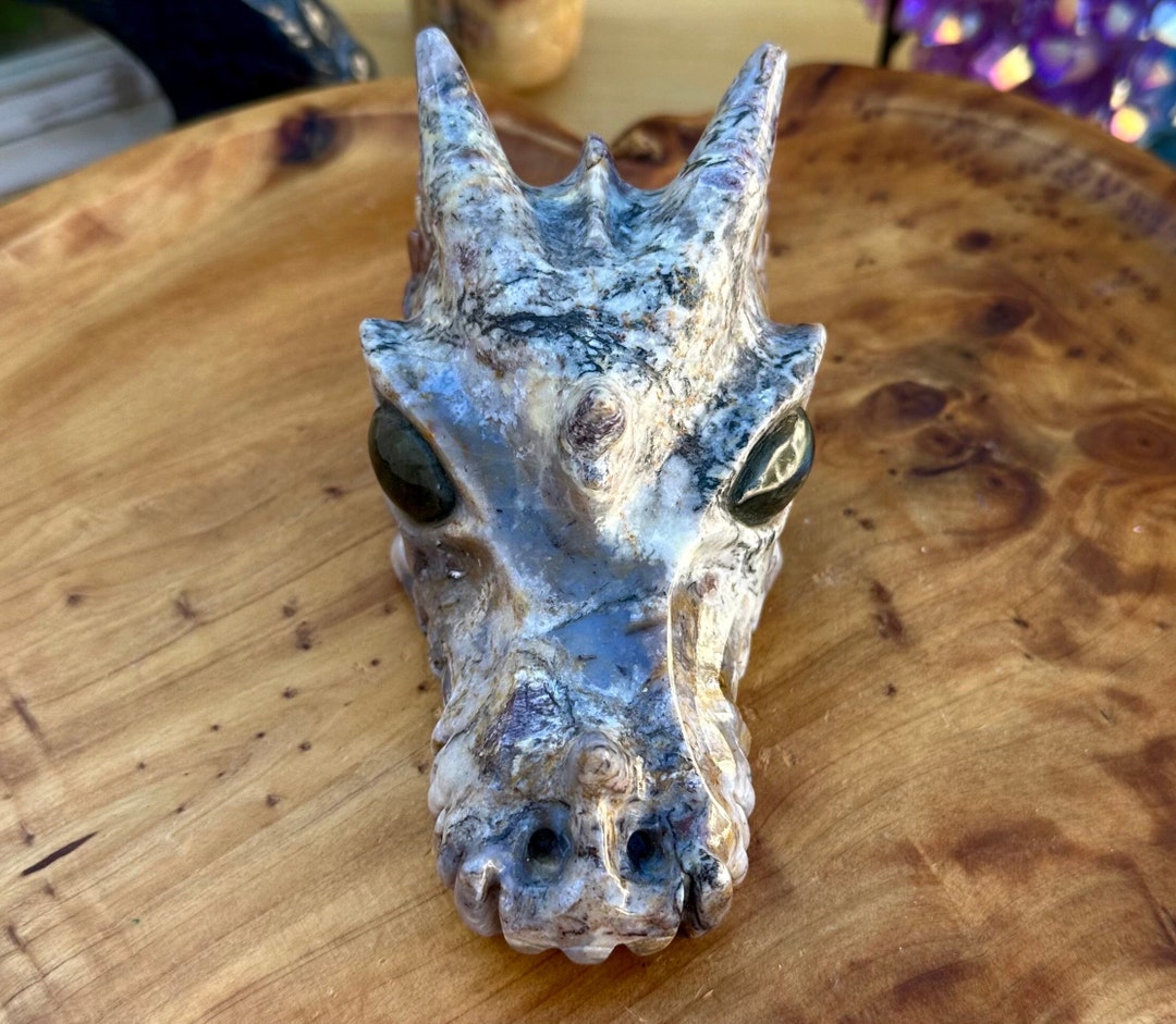 Natural Pietersite Carved Crystal Dragon 5 Beautiful Carved Gem ...