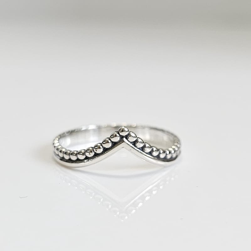 Chevron Knuckle Ring - Etsy