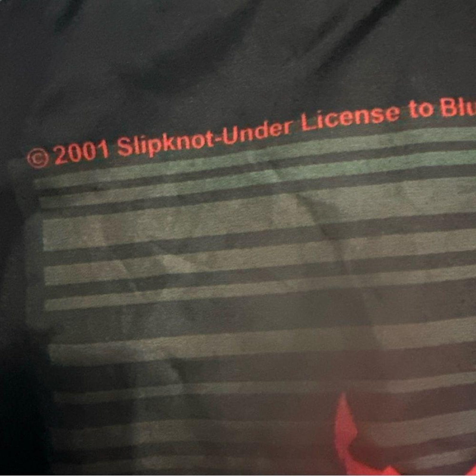 Slipknot 2001 Flag Clown Promo Banner Blue Grape Merchandising Made in ...