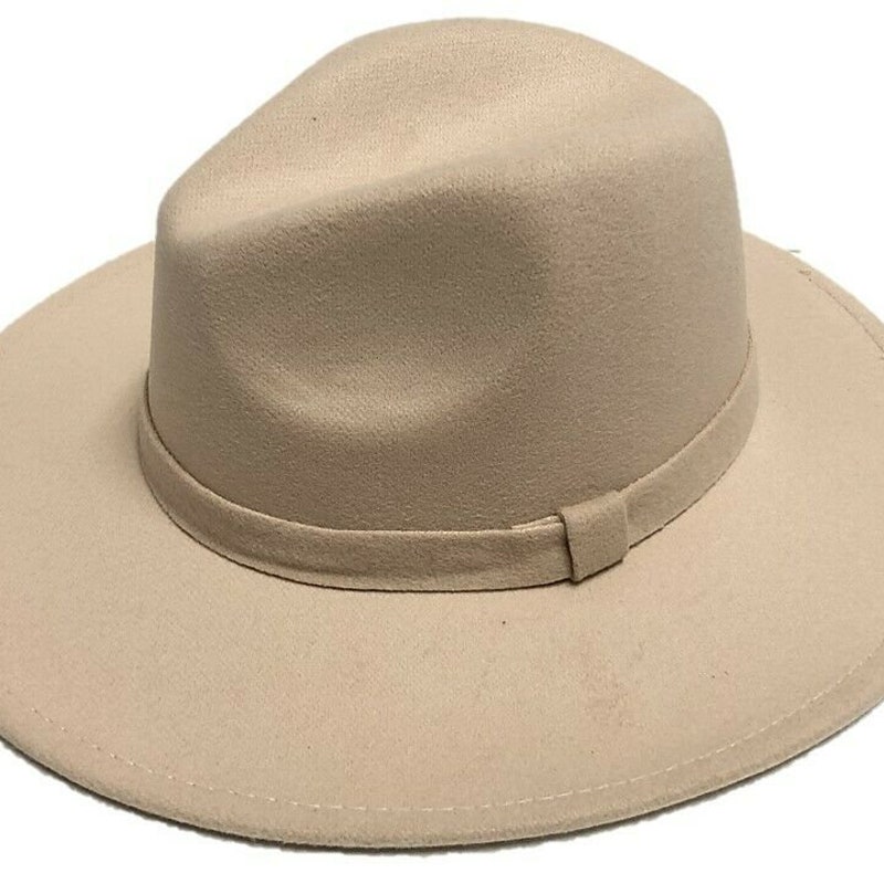 Wide Brim Fedora - Etsy