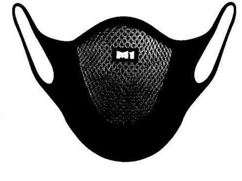 Face Mesh Mouth Mask Black Breathable Washable Earloop Ski - Etsy