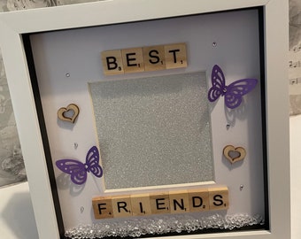 Gift for Best Friend, Best Friends Frame, Personalised Best Friend ...