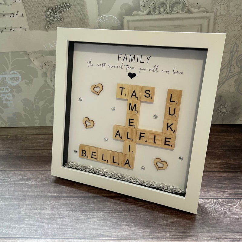 Scrabble Frame - Etsy UK