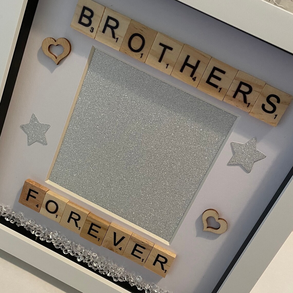 Sibling photo frame brothers forever | Etsy