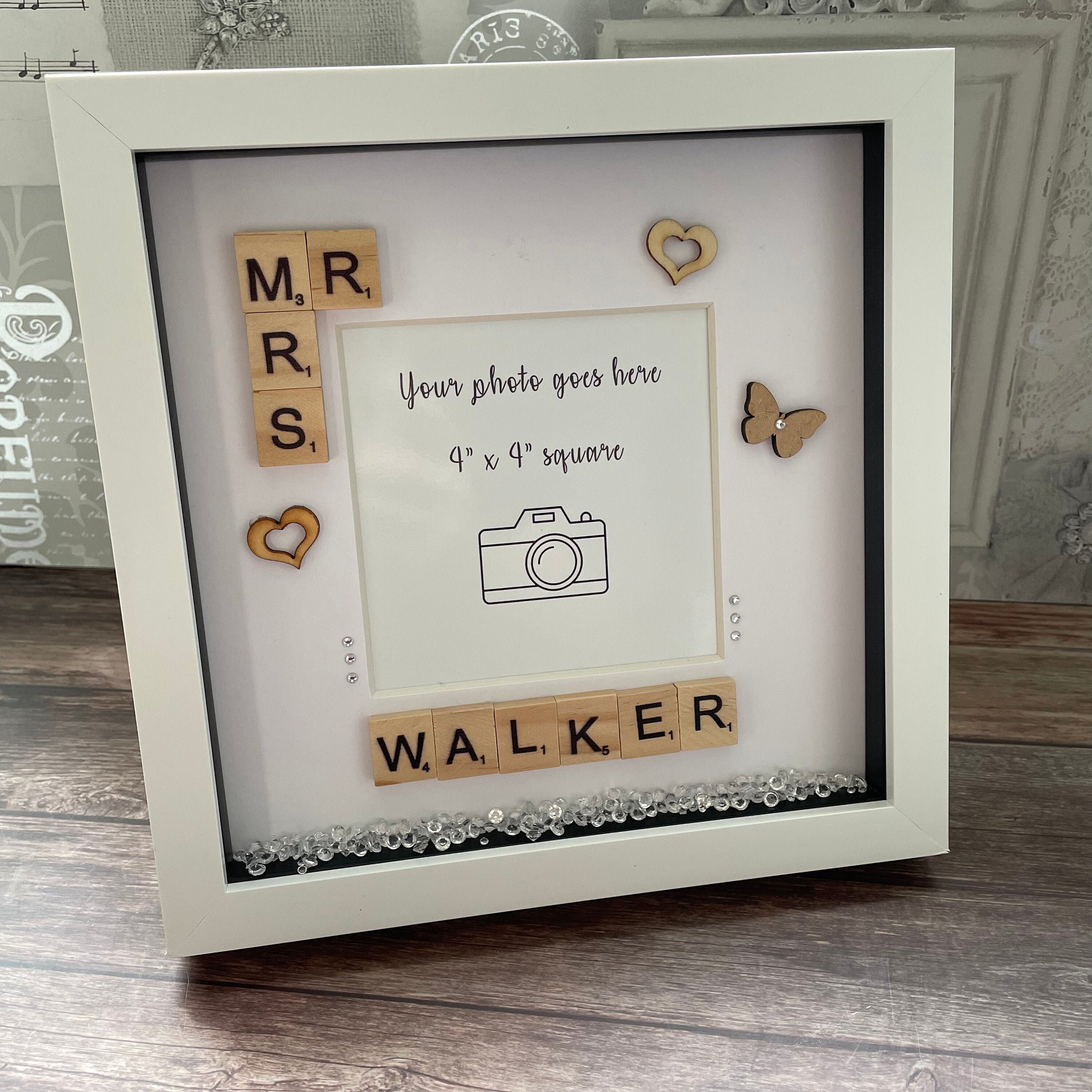 Just Married, Wedding, Photo Frame - Etsy UK