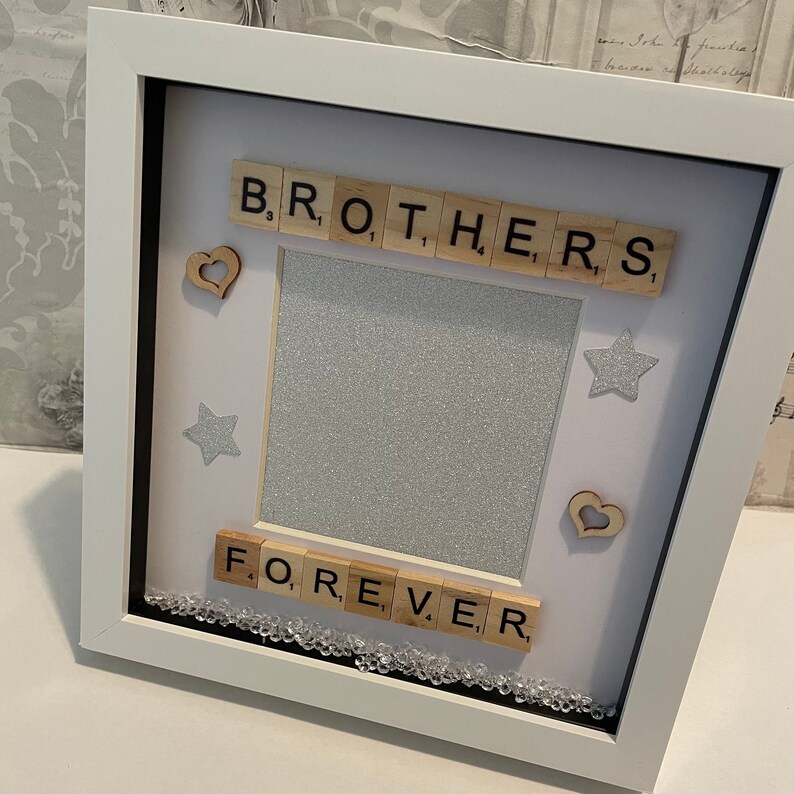 Sibling Photo Frame Brothers Forever | Etsy
