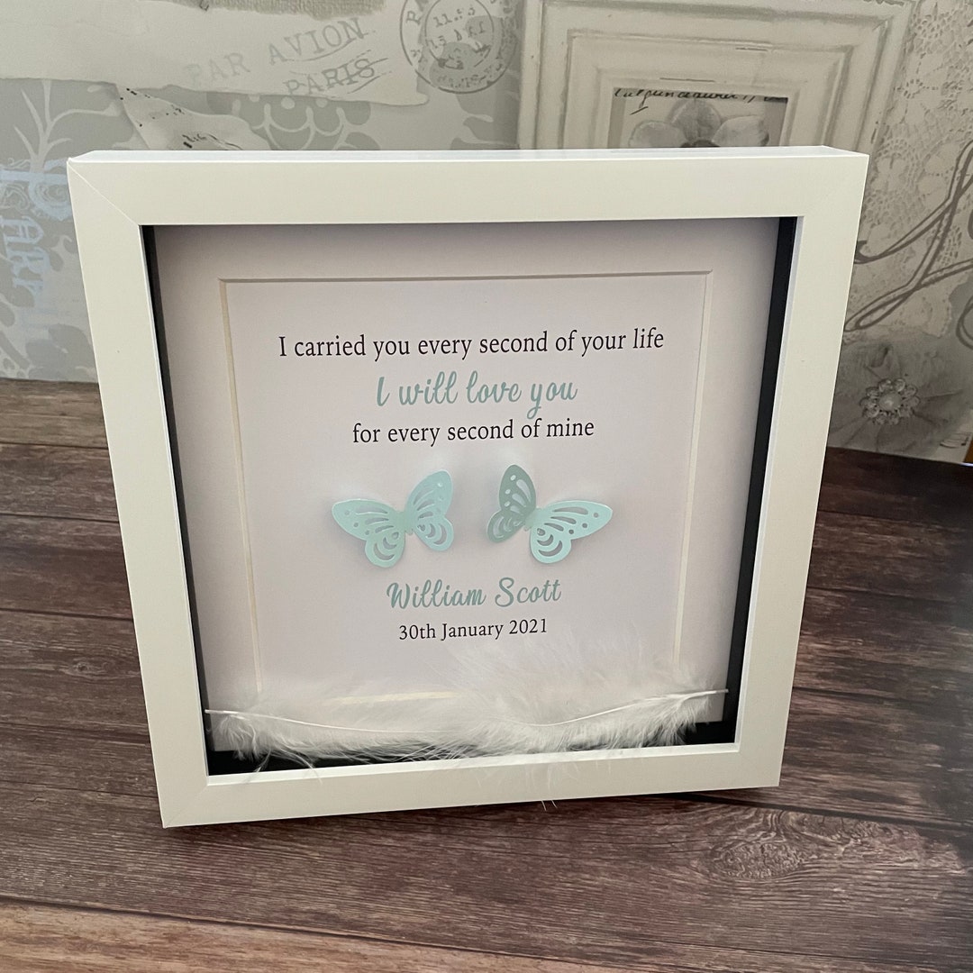 Miscarriage Gift, Infant Loss Frame, Baby Bereavement Gift - Etsy UK