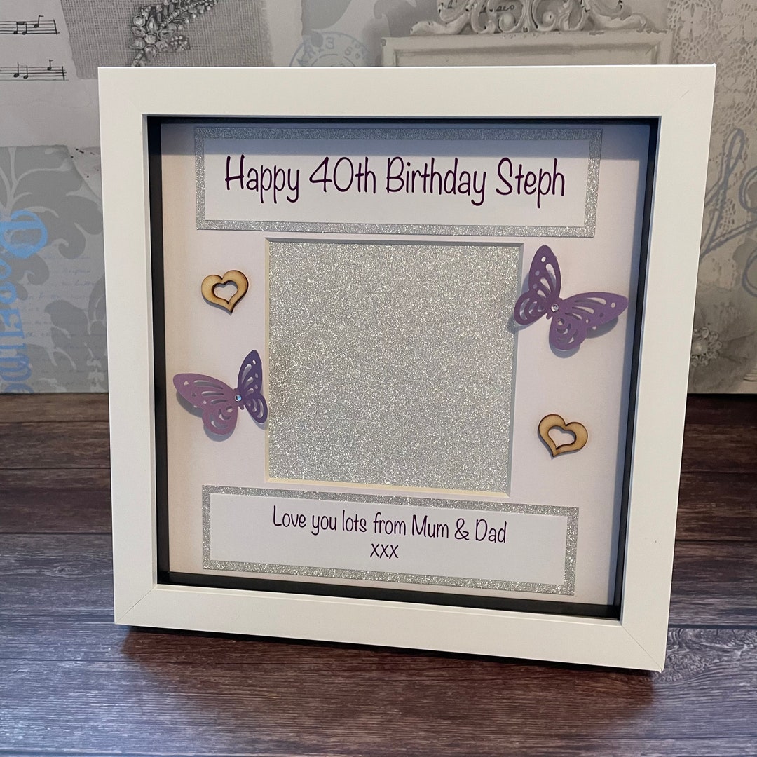 Big Birthday, Any Age, Celebration, Photo Frame - Etsy UK