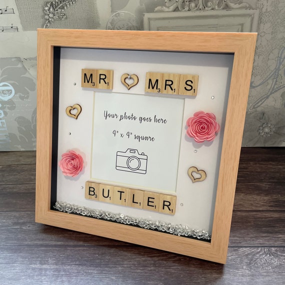Wedding Photo Frame Wedding Gift Frame - Etsy