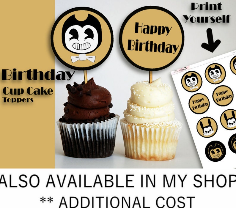 Bendy and the Ink Machine Banner Bendy Printable Banner | Etsy