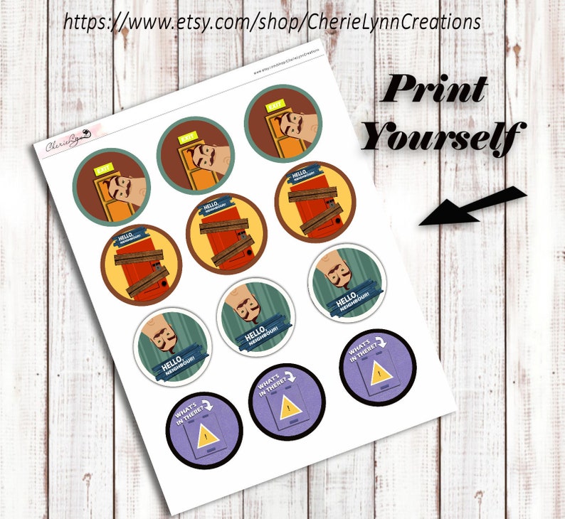 Hello Neighbor Birthday, Hello Neighbor Cupcakes, Video Game Birthday ...