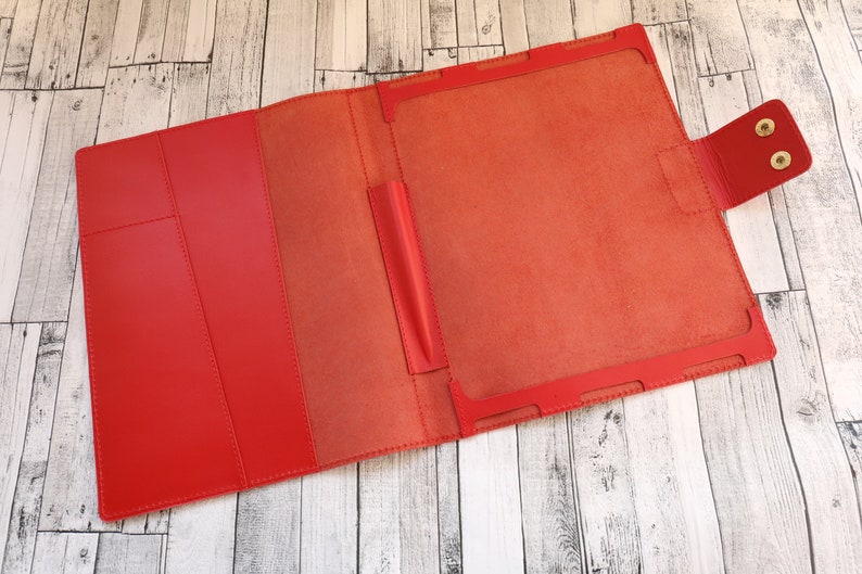 Custom Personalized Remarkable 2 Leather Case Pen Holder Etsy
