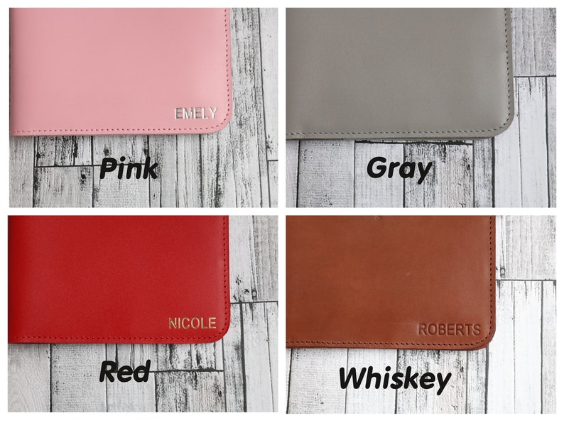 Personalized Small Genuine Leather Pocket Notebook Cover - Etsy