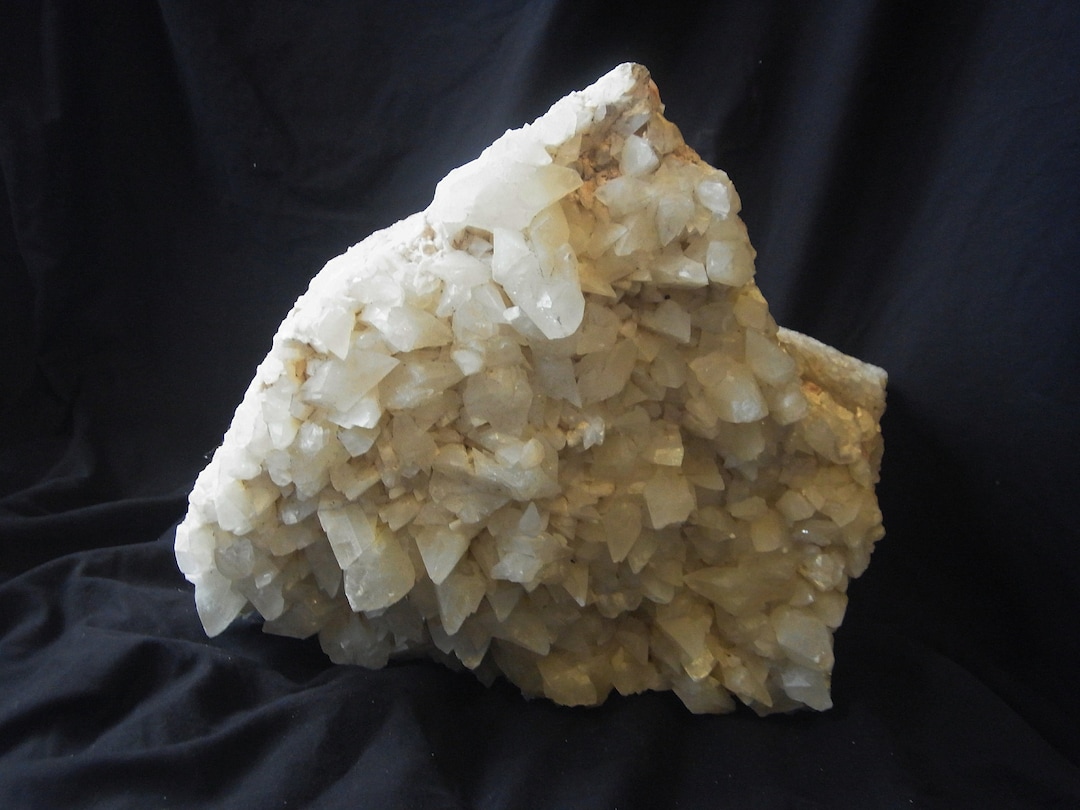 Dog Tooth Calcite Specimen: Cream & Pink Crystal, 35kg - Etsy