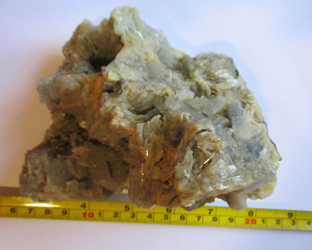 Blue Stalactite Quartz Specimen: Mineral Stone - Etsy