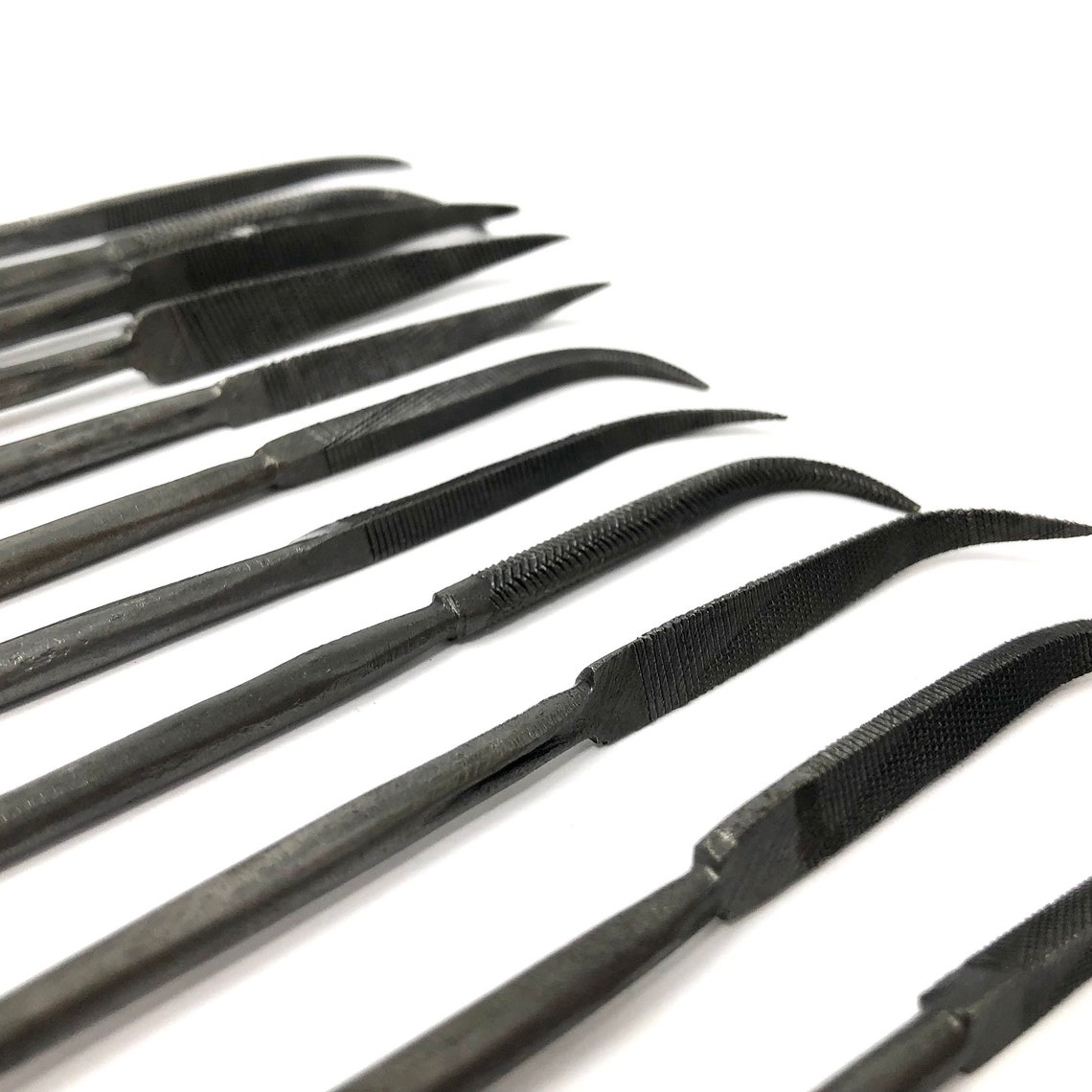 Riffler Files Curved Jeweller's File Double Ended Wax - Etsy