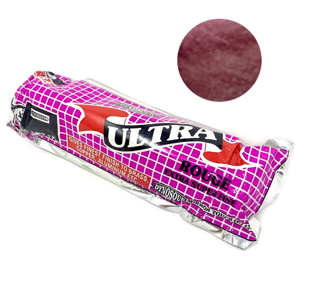 Red Rouge Polishing Compound Block Jewellers Metal Cleaning Polishing ...