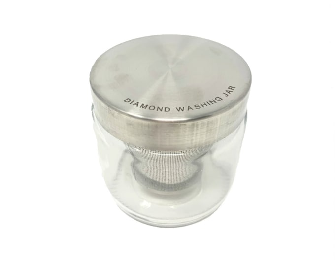 Pro-deluxe Diamond Washing Jar for Cleaning Diamonds Gemstones Watch ...