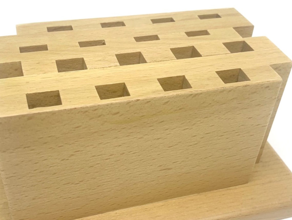 Wooden Tweezer Tool Rack Store Files Tweezers Carvers Scribers - Etsy