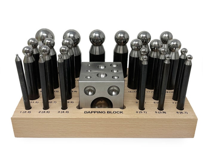 40 Piece Forming and Dapping Set - 25-625 - Etsy Canada