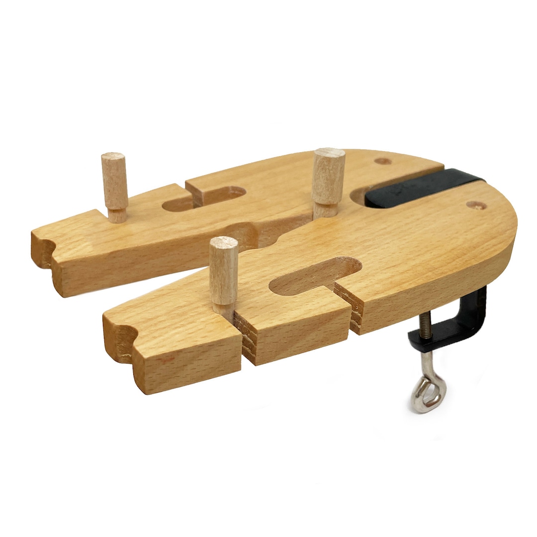 Multipurpose Bench Peg Lightweight Wooden Jewellers Pin With Slots ...