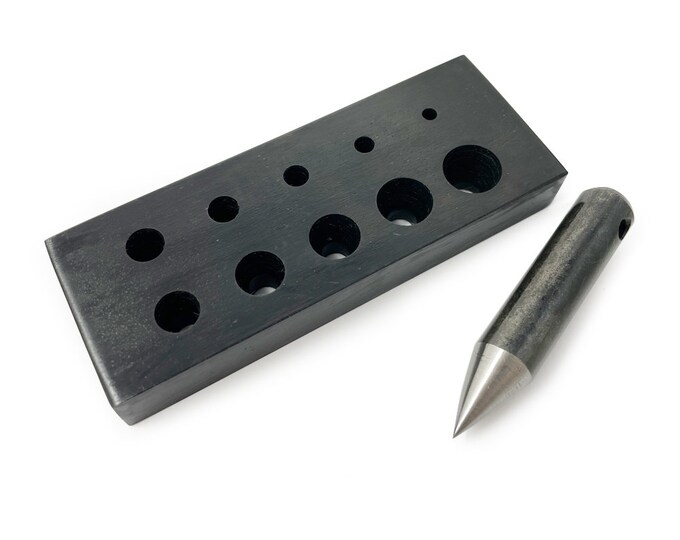 Collet Bezel Punch 17 Degree 10 Holes Stone Setting Forming Tool ...